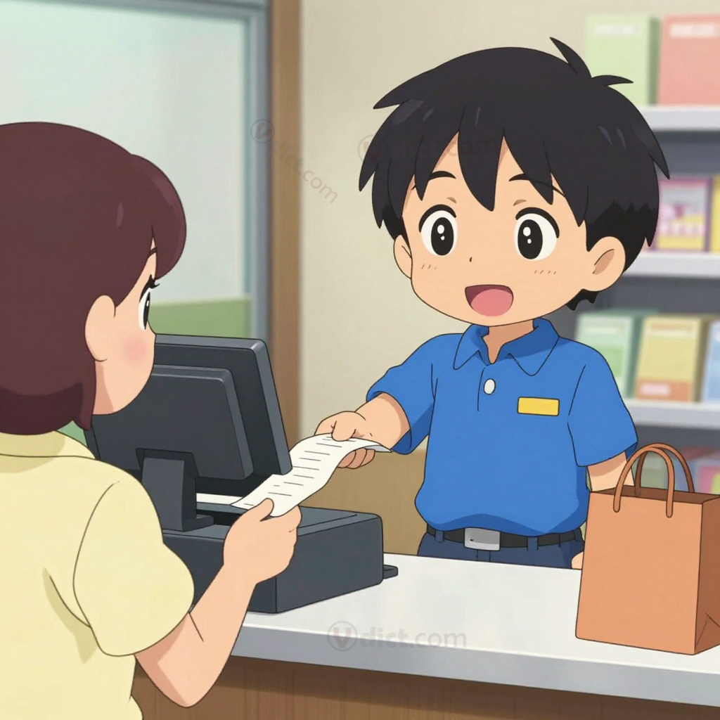 receipt meaning - English dictionary | VDict